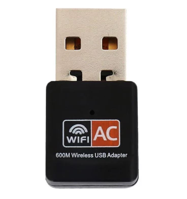 WiFi USB 11AC Dual Band Adaptor 600MB/s 2.4/5GHz ACC11 – Gaming ...