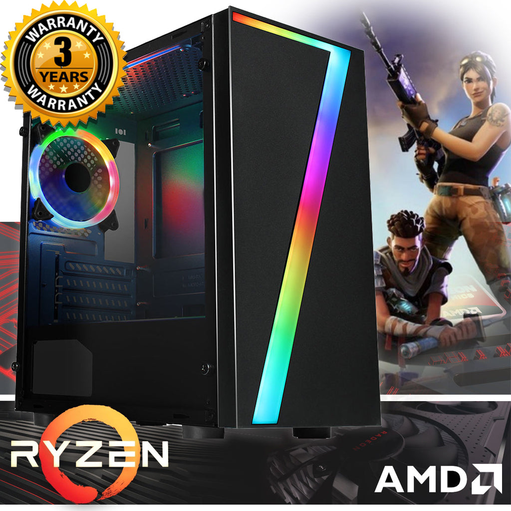 DEAL 9A AMD RYZEN 16GB Full nVidia Gaming PC Setup SPO Windows 11 SPO ...